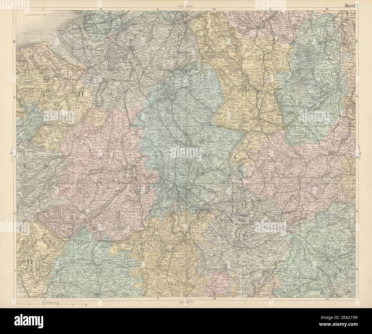 Map of england old -Fotos und -Bildmaterial in hoher Auflösung – Alamy