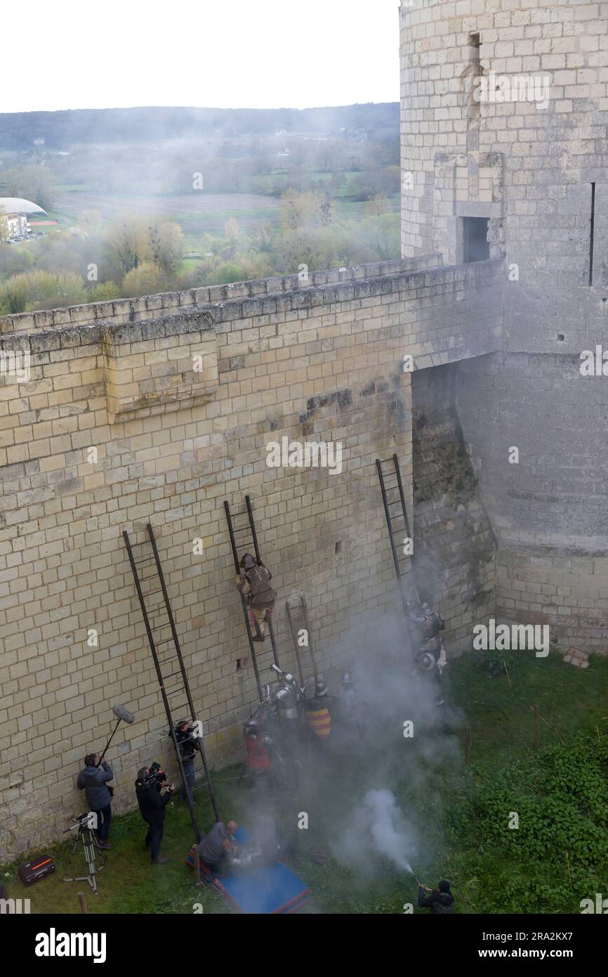 Frankreich, Indre et Loire, Loire-Tal, das von der UNESCO zum Weltkulturerbe erklärt wurde ...