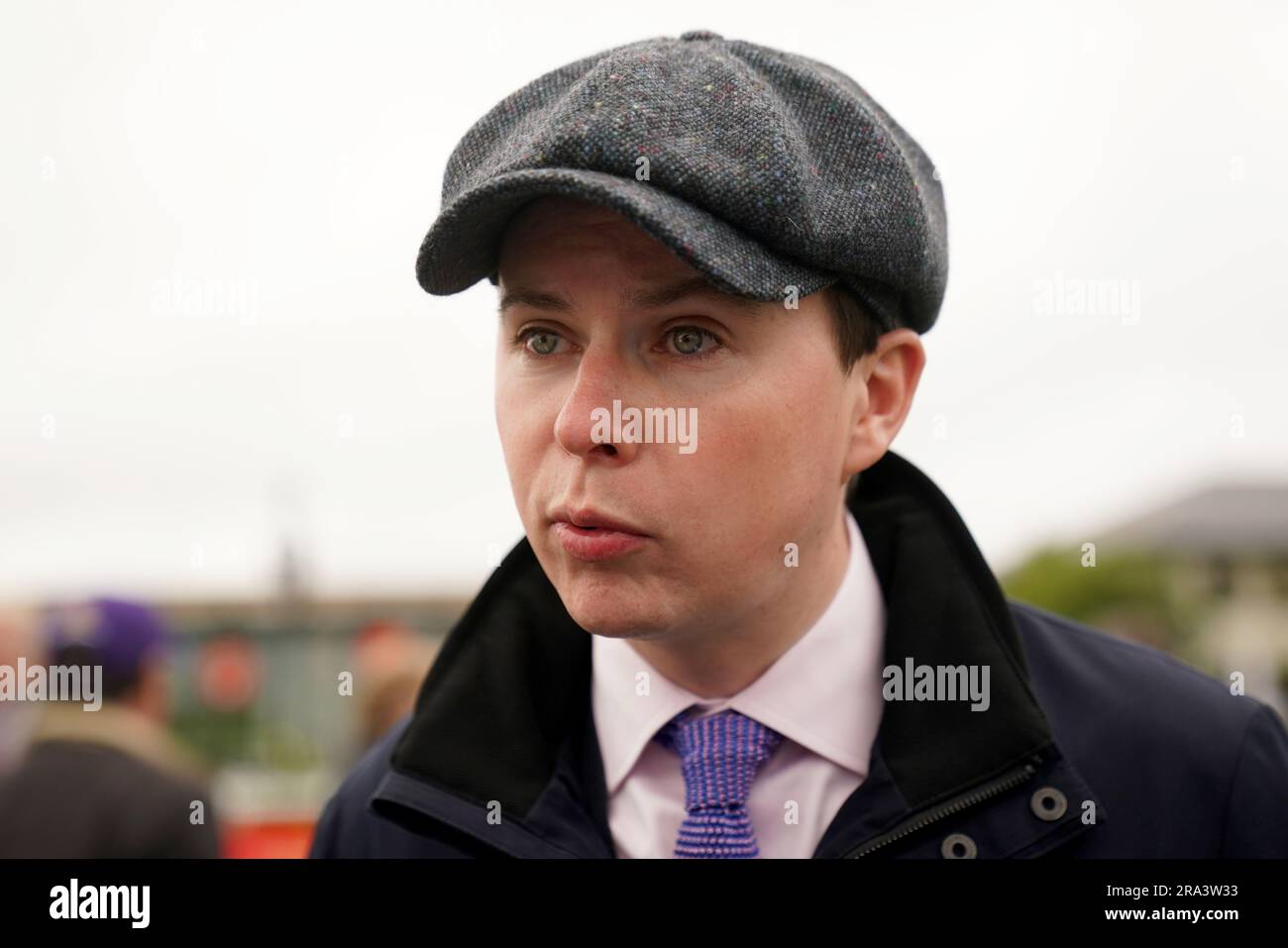Trainer Joseph O'Brien schaut nach, wenn die Franchise den J.J. gewinnt ...