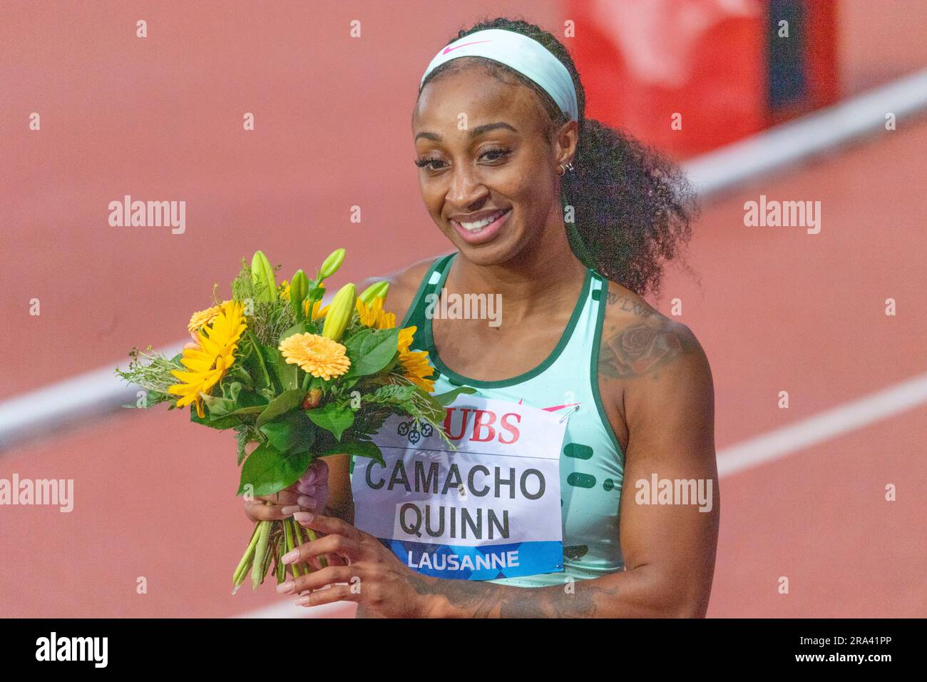 Lausanne, Schweiz. 06. März 2023. Jasmine CAMACHO-QUINN aus Puerto Rico ...