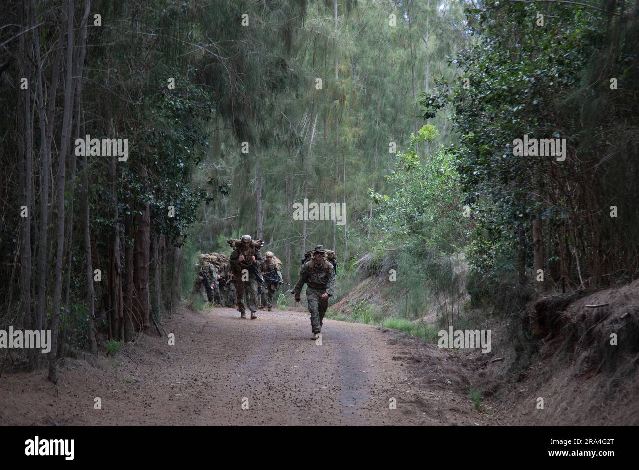USA Marines mit Advanced Infantry Training Bataillon, School of ...