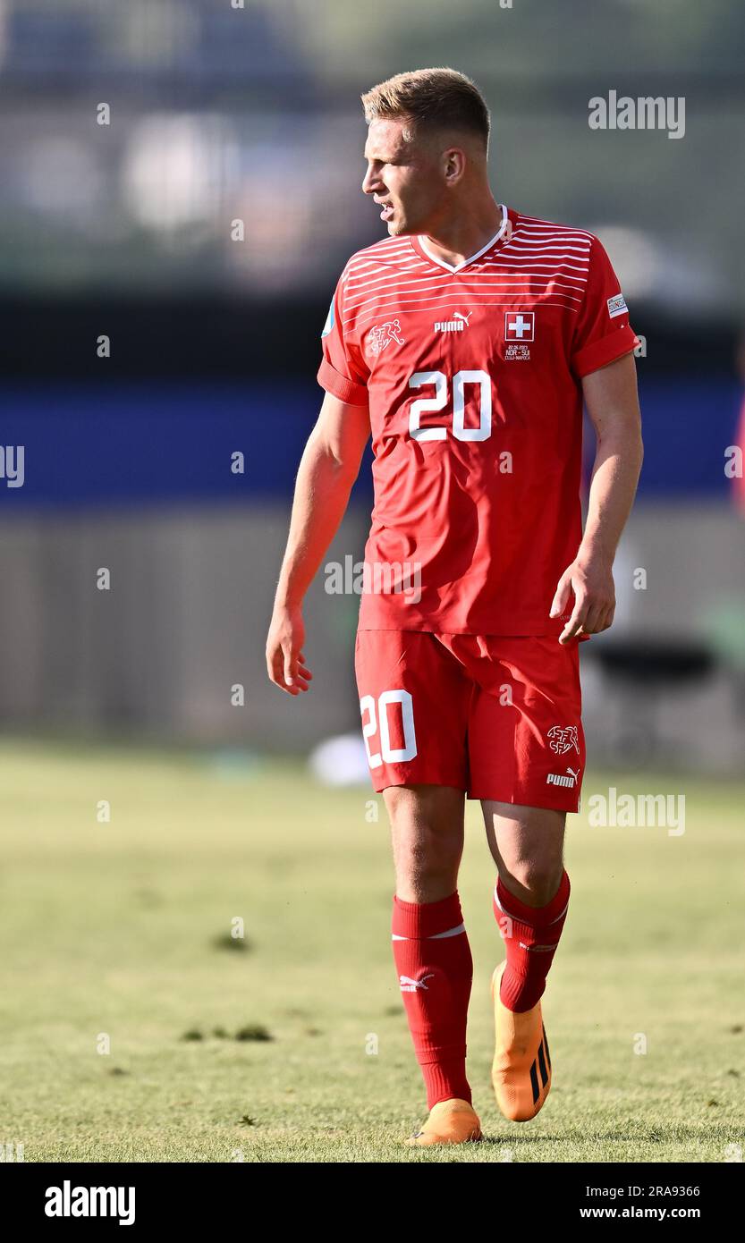 CLUJ-NAPOCA, RUMÄNIEN - JUNI 22: Becir Omeragic aus der Schweiz während ...