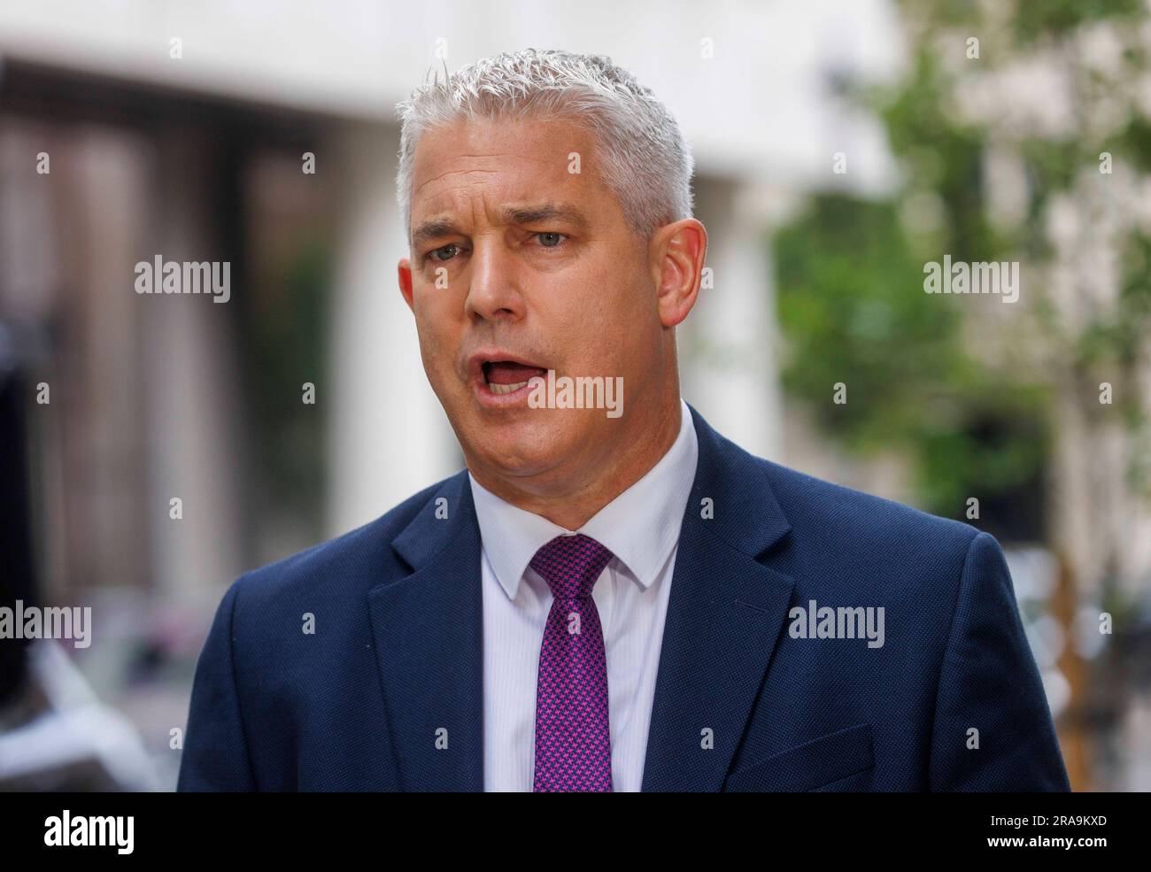 London, Großbritannien. 2. Juli 2023. Gesundheitsminister Stephen ...