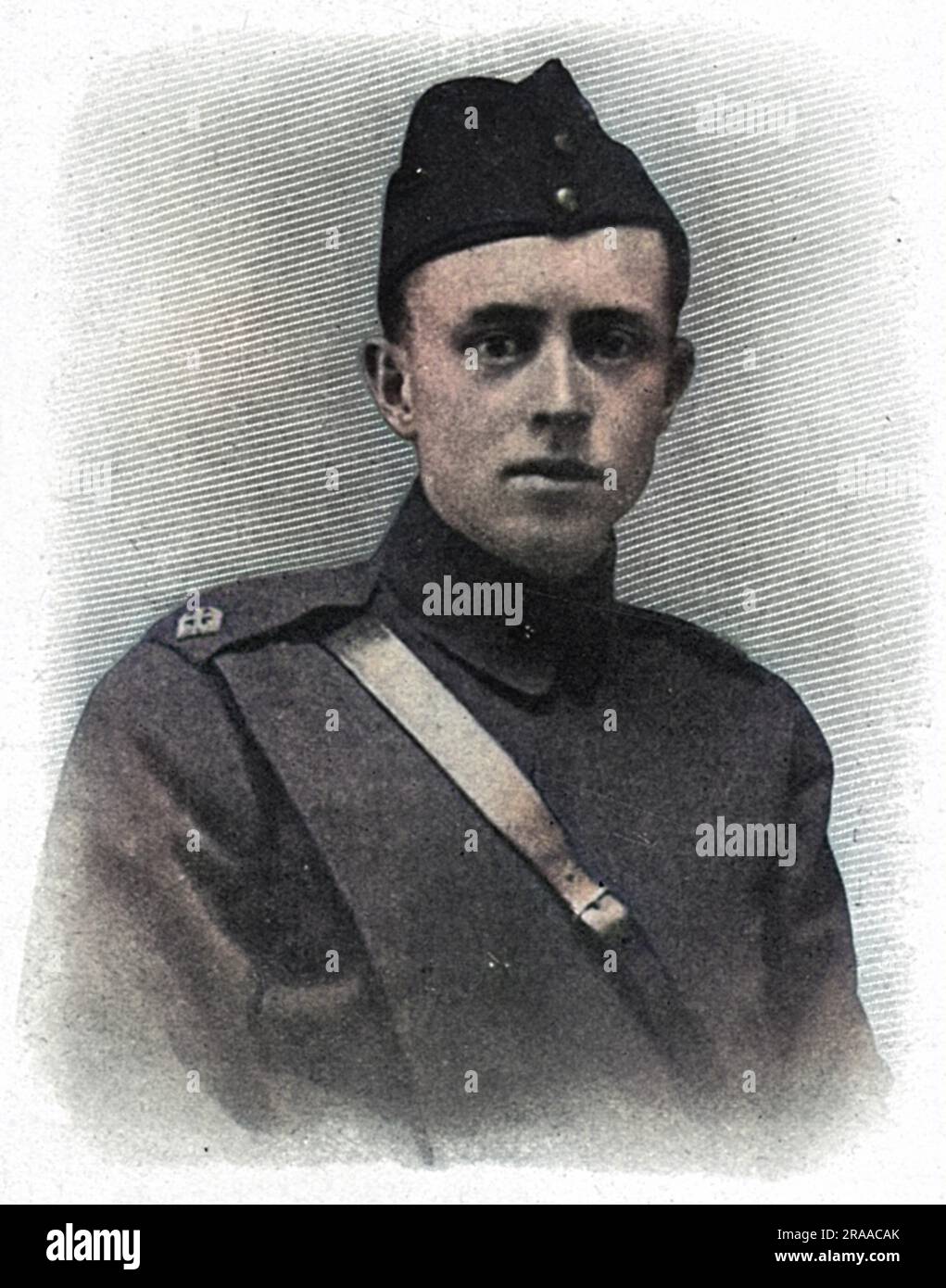 Oberleutnant George McCubbin, der Pilot, der im Alter von 18 Jahren das ...