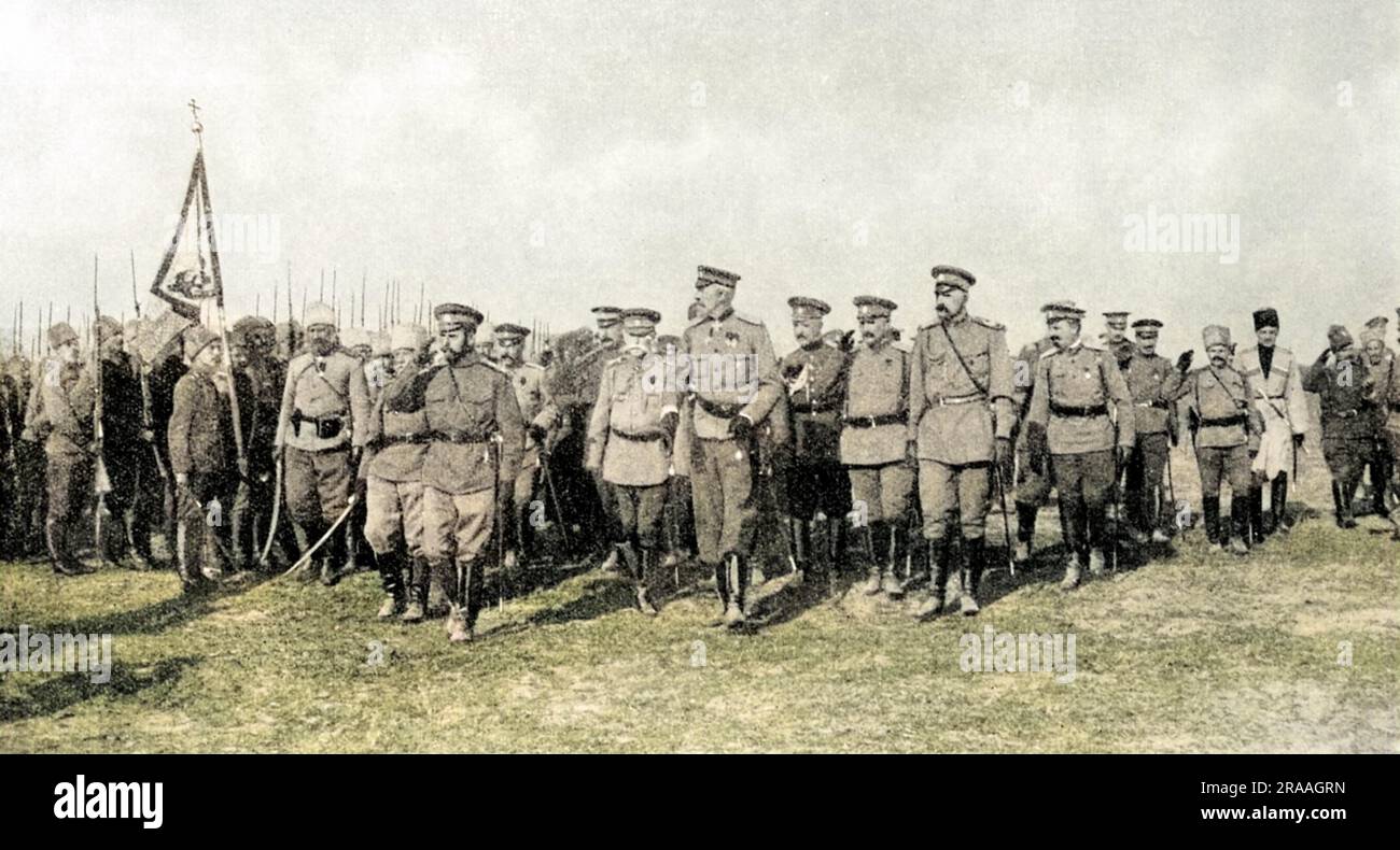 Zar Nicholas II. (Nikolay Alexandrowitsch Romanov, 1868-1918), Letzter ...