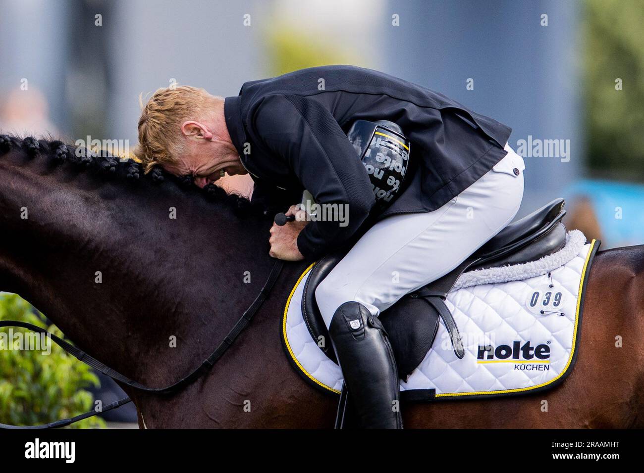 Aachen, Deutschland. 02. Juli 2023. Pferdesport, Springvorstellung ...