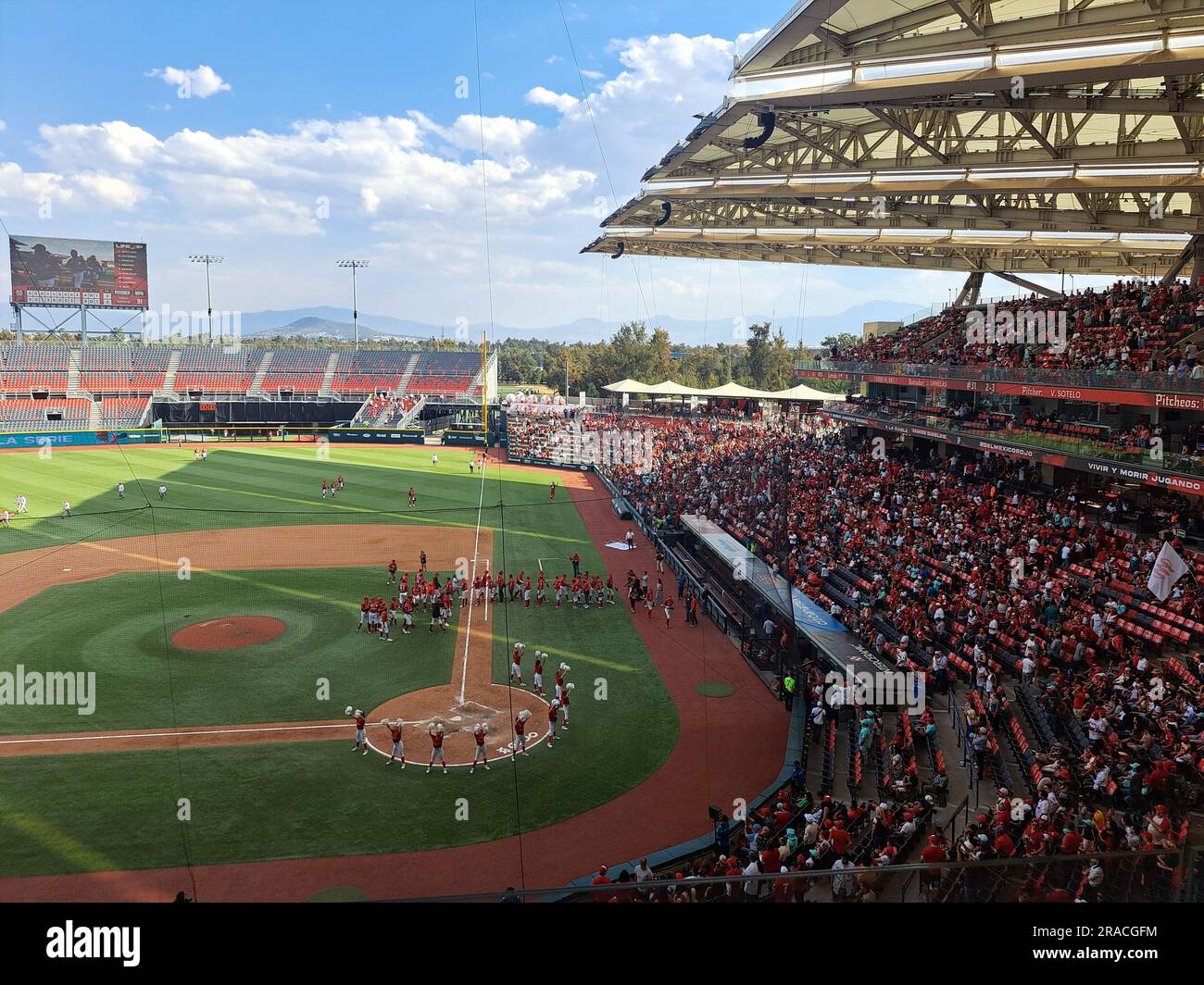 Mexico City, Mexiko - Juni 04 2023: Mexikanisches Baseballstadion ...