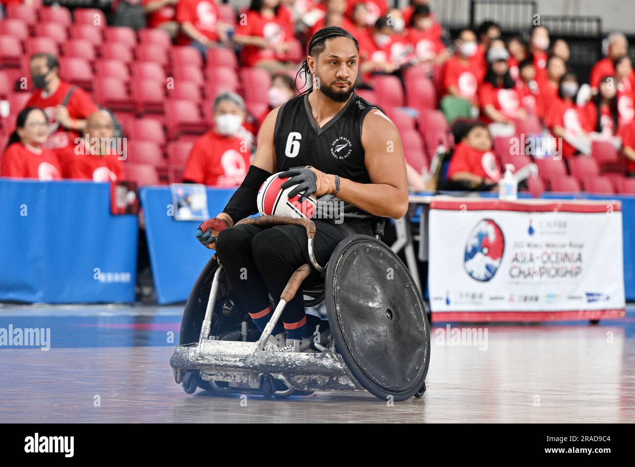 Hayden Barton-Cootes (NZL), 2. JULI 2023 - Rollstuhl-Rugby : Mitsui ...