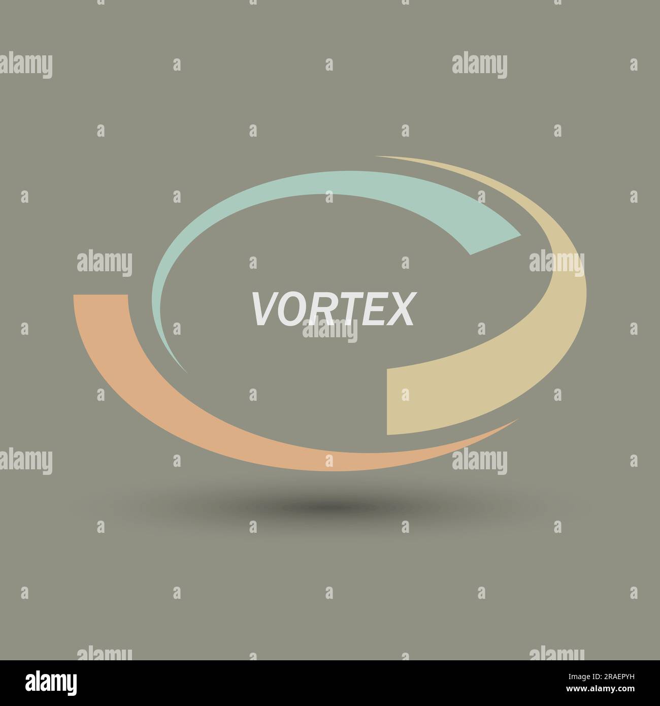 Spirale farbig logo Stock-Vektorgrafiken kaufen - Alamy