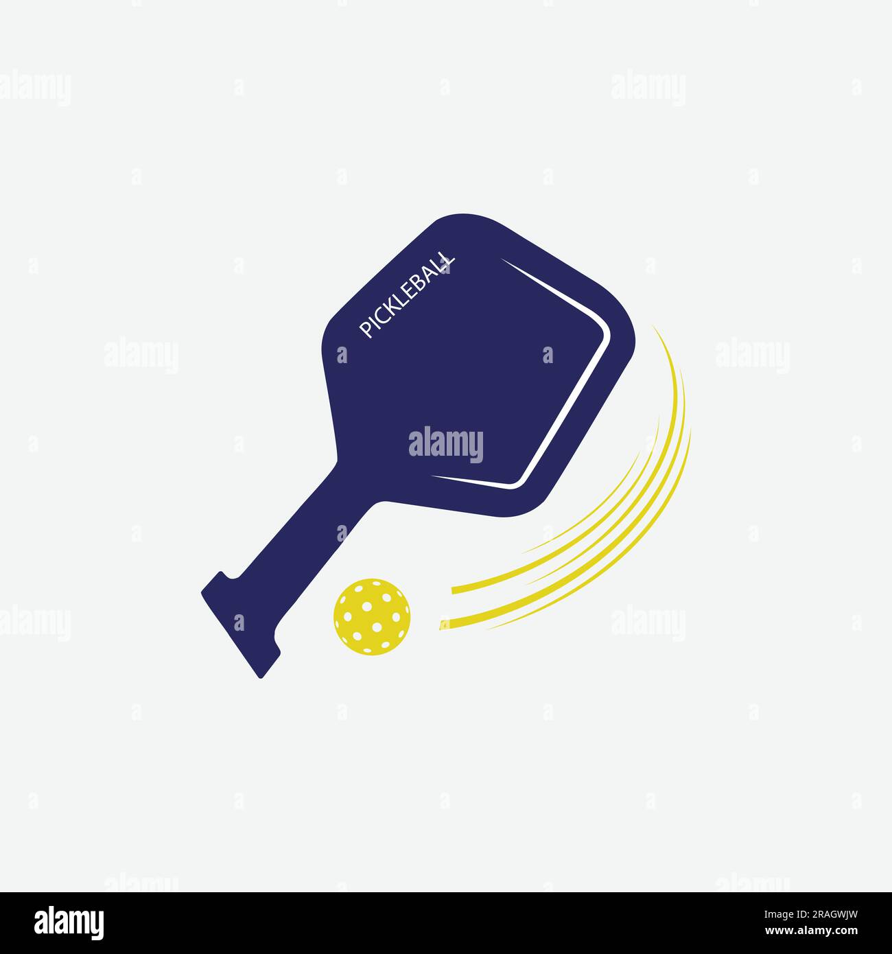 Pickleball logo Stock-Vektorgrafiken kaufen - Alamy