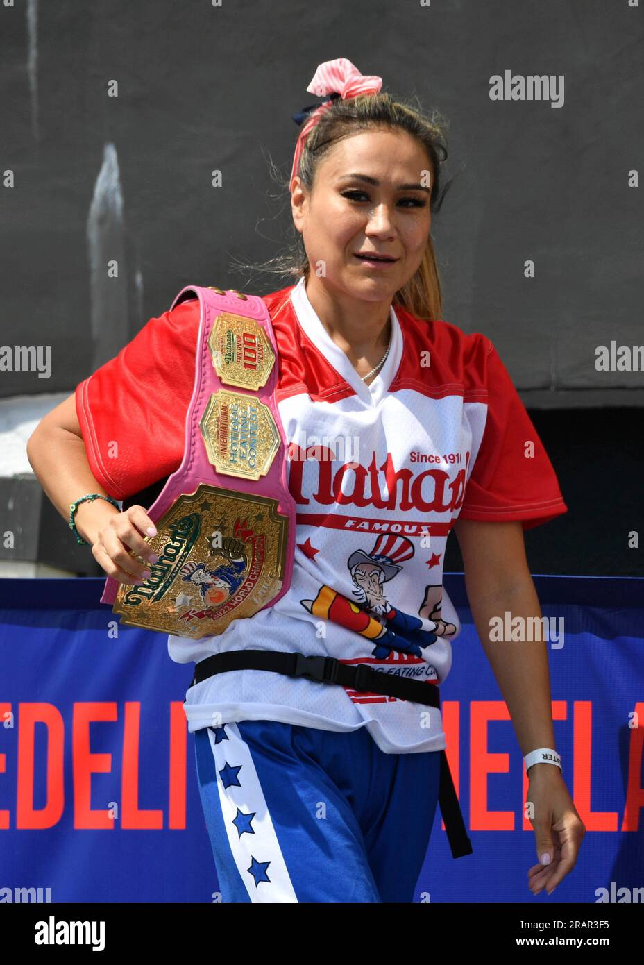 Photo by: NDZ/STAR MAX/IPx 2023 7/4/23 Professional competitive eater ...