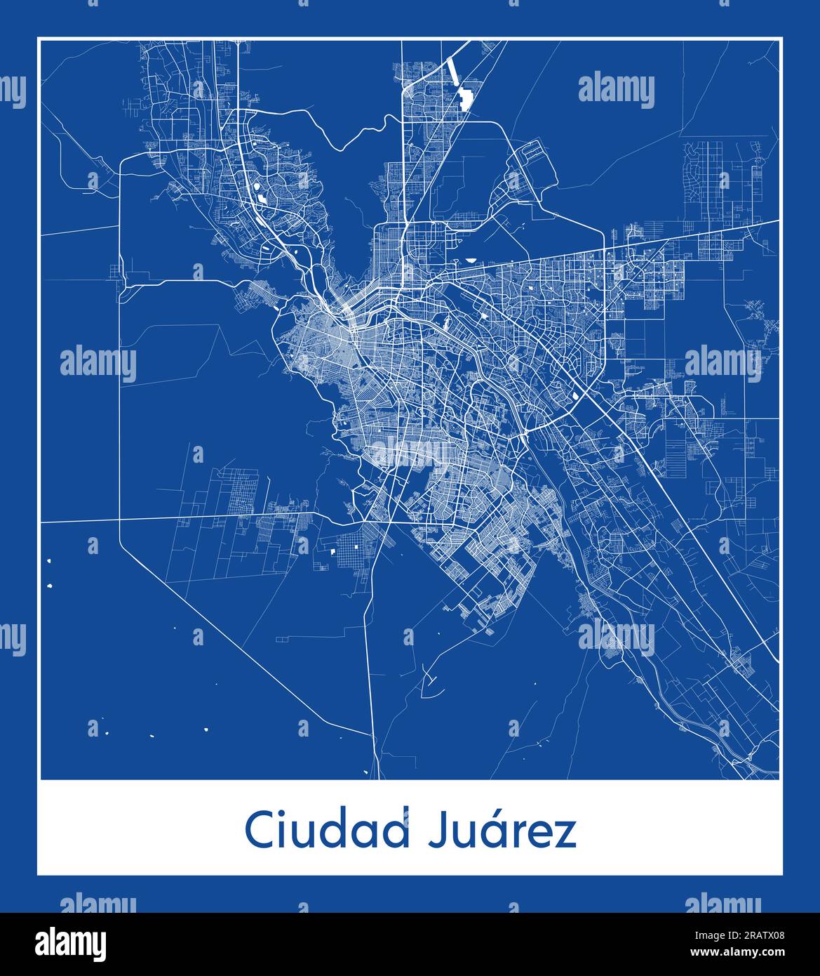 Mapa de ciudad juarez Stock-Vektorgrafiken kaufen - Alamy