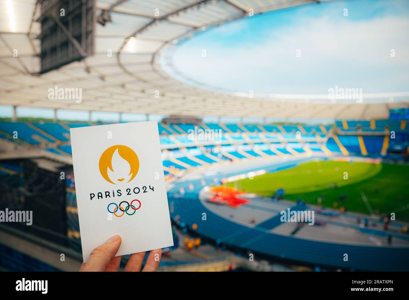 Paris 2024 emblem -Fotos und -Bildmaterial in hoher Auflösung – Alamy