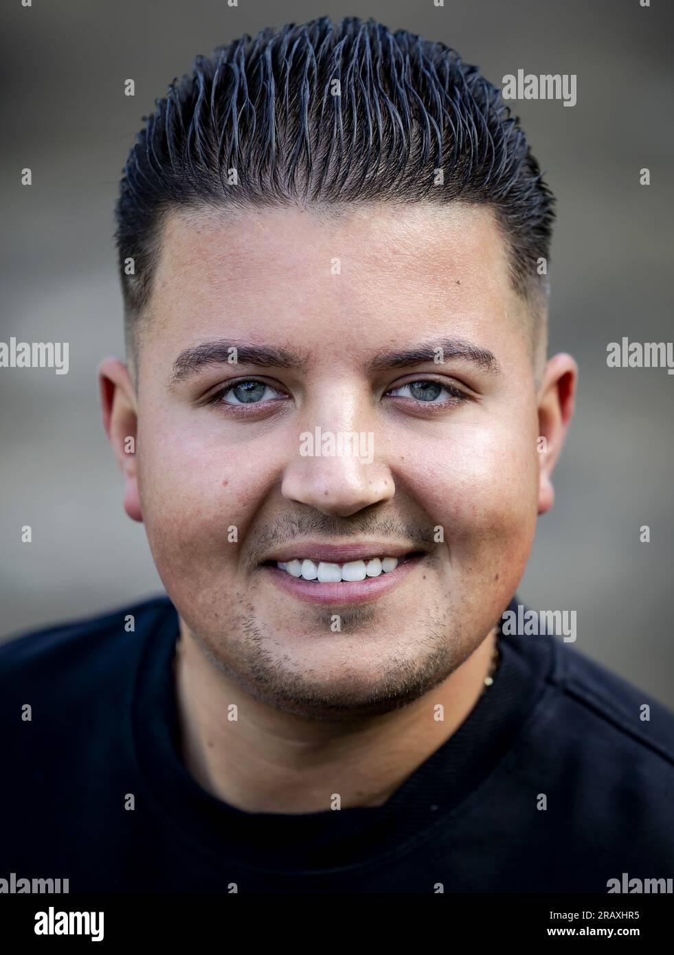 HILVERSUM - Porträt des Sängers Marco Schuitmaker im Medienpark der NPO ...