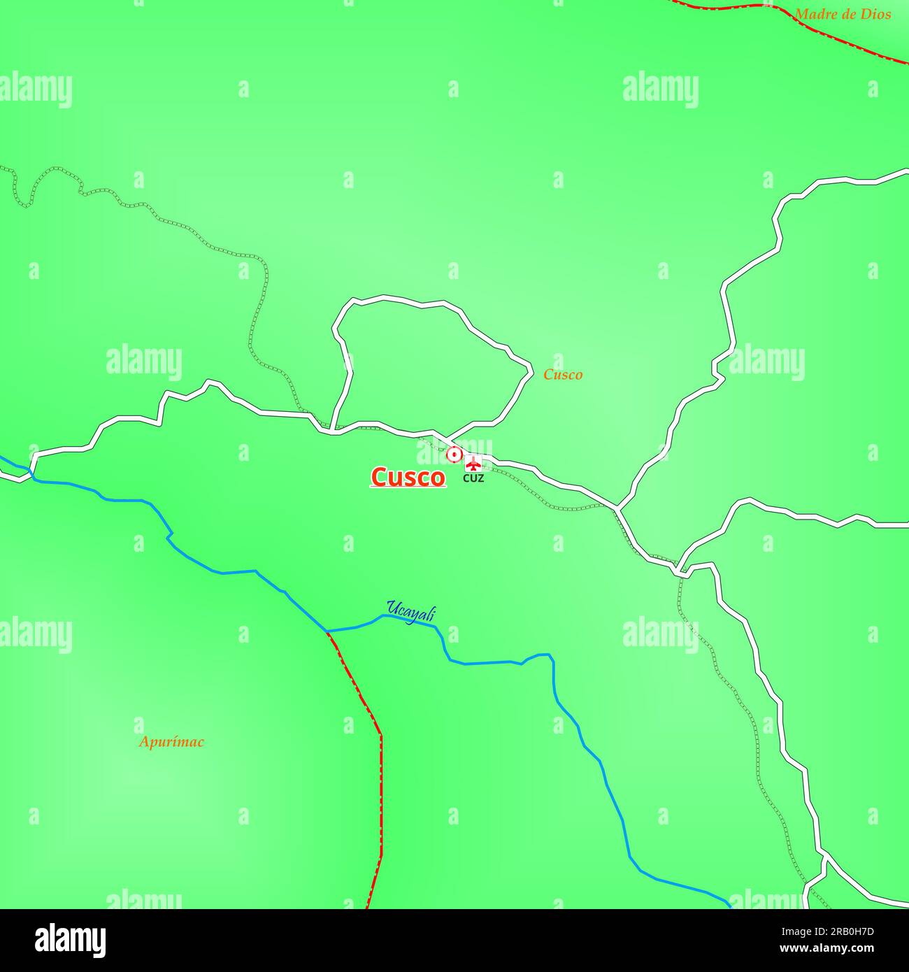 Mapa de cusco -Fotos und -Bildmaterial in hoher Auflösung – Alamy