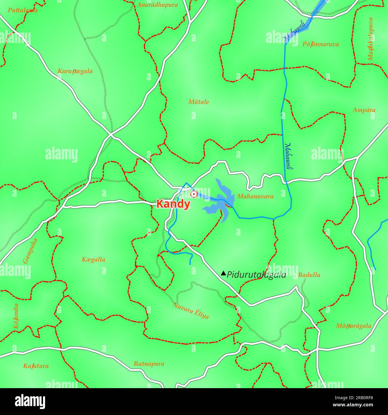 Sri lanka map kandy -Fotos und -Bildmaterial in hoher Auflösung – Alamy