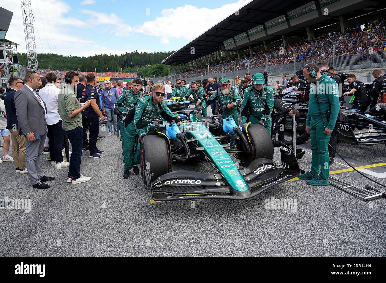 2. Juli 2023, Red Bull Ring, Spielberg, Formel 1 Rolex Grand Prix von ...