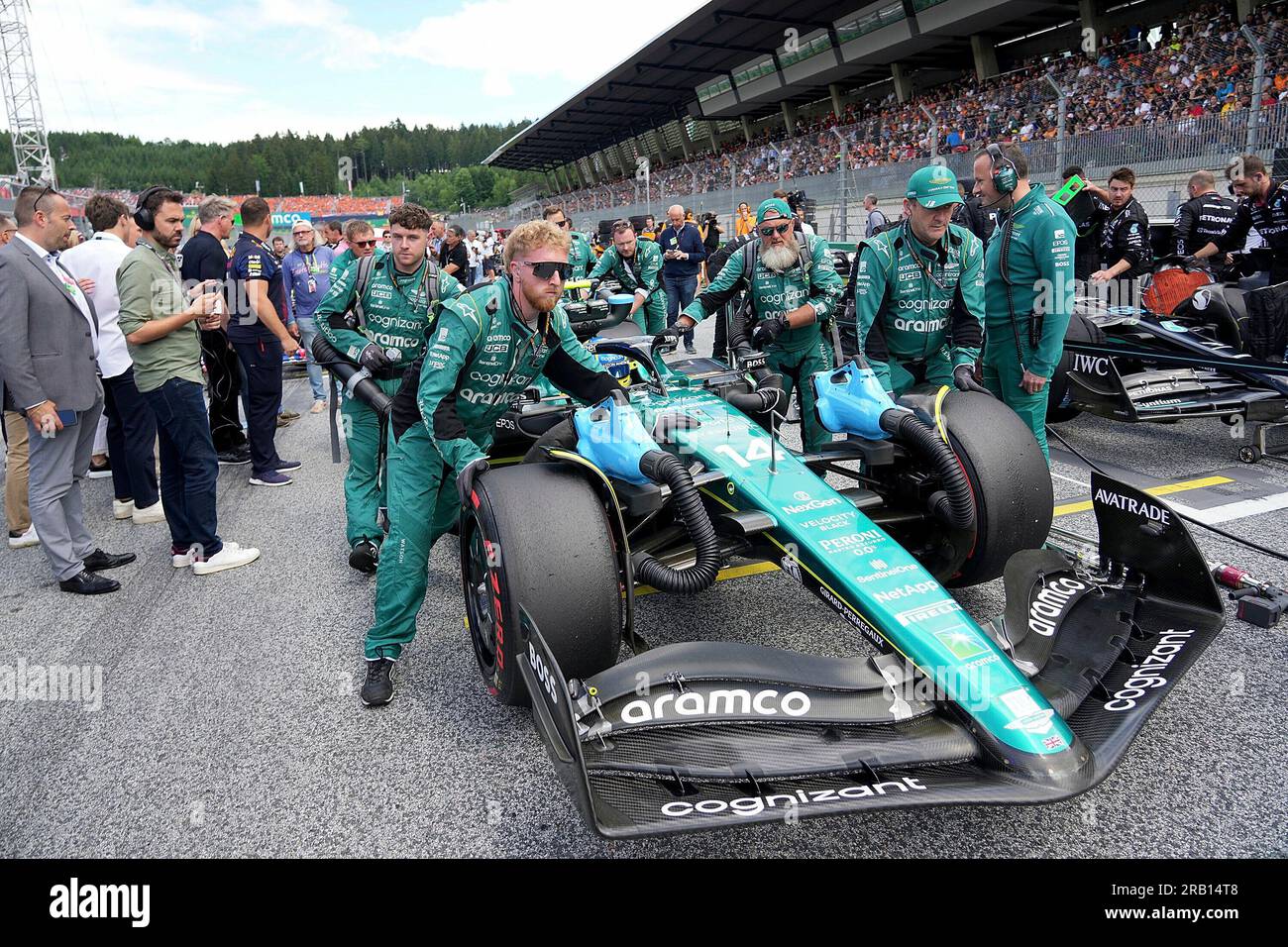 2. Juli 2023, Red Bull Ring, Spielberg, Formel 1 Rolex Grand Prix von ...