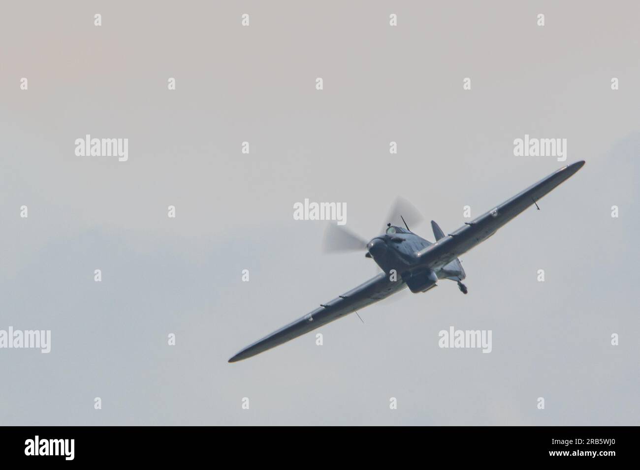 Royal Air Force Battle of Britain Memorial Flight (BBMF) Spitfire ...