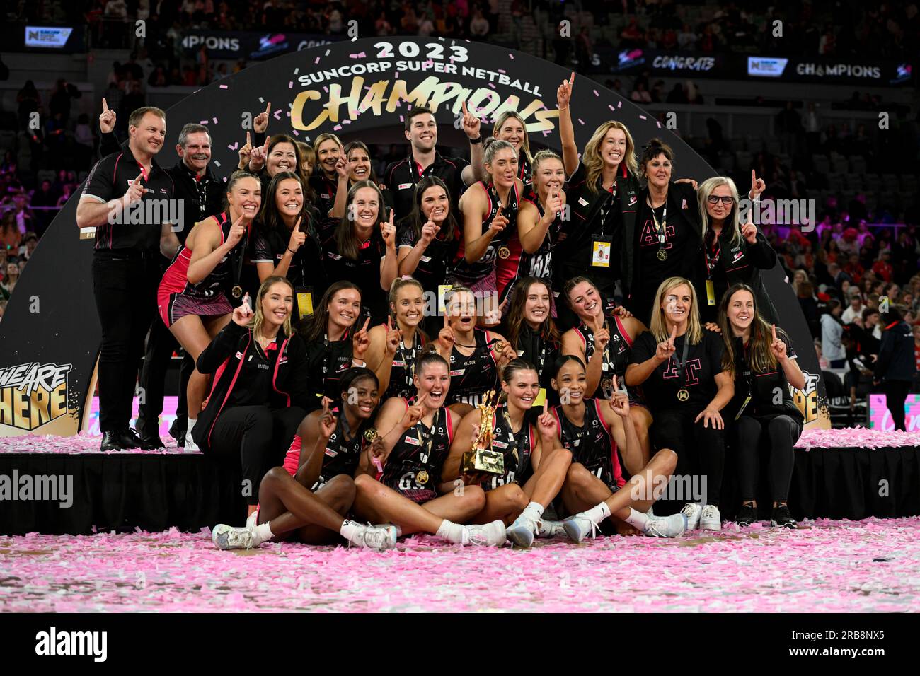 8. Juli 2023; John Cain Arena, Melbourne, Victoria, Australien: Suncorp ...