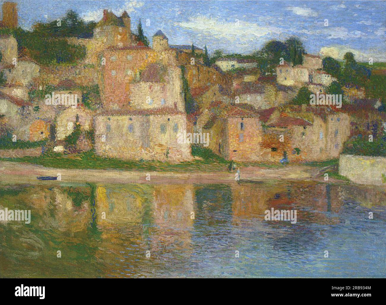 Blick auf Puy l'Eveque von Henri Martin Stockfotografie - Alamy
