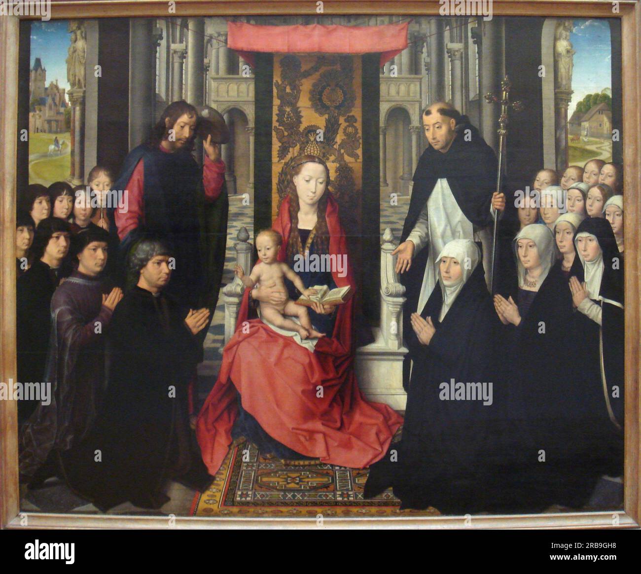 Jungfrau und kind, st james und st dominic -Fotos und -Bildmaterial in ...