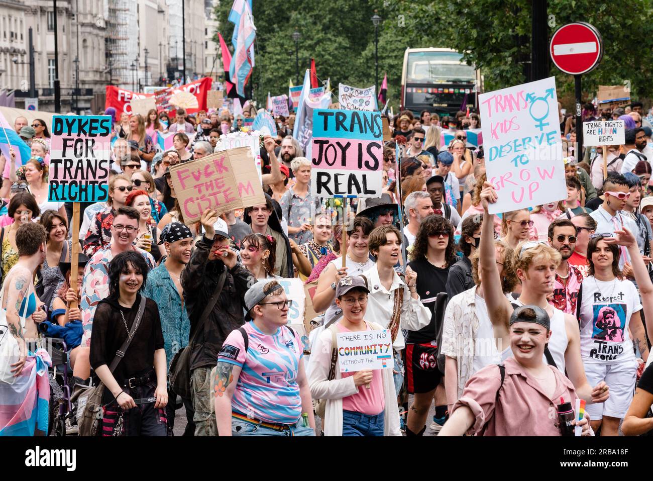Demonstration zur gleichstellung von transsexuellen -Fotos und ...