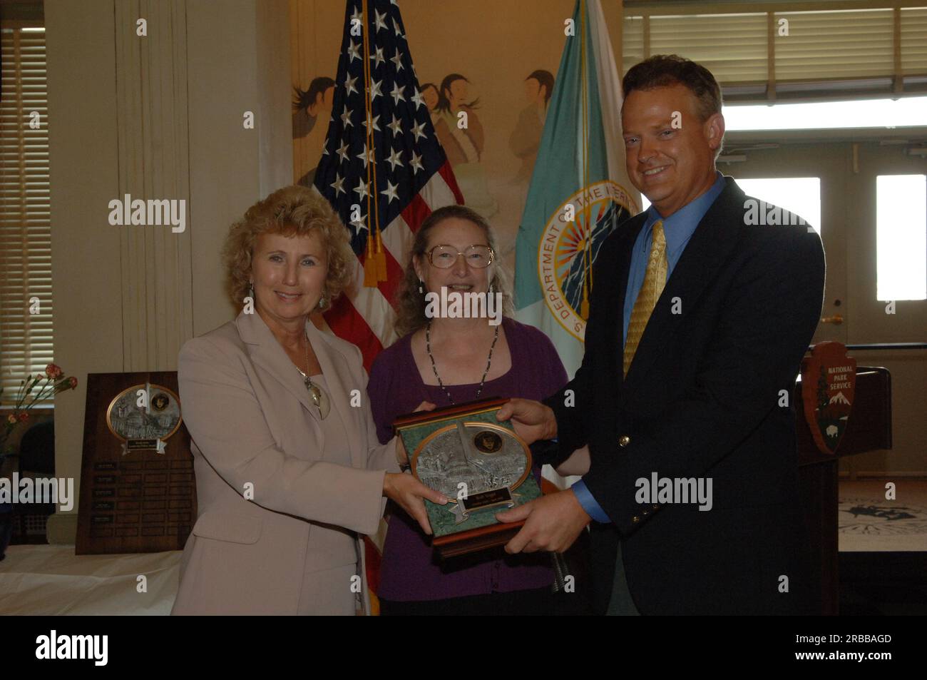 Veranstaltung zu Ehren des National Park Service (NPS) Randy Jones ...
