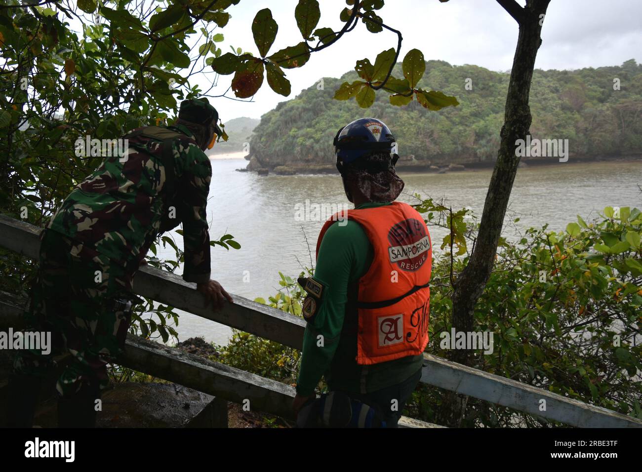 Malang, Ost-Java, Indonesien. 9. Juli 2023. Gemeinsame Offiziere ...