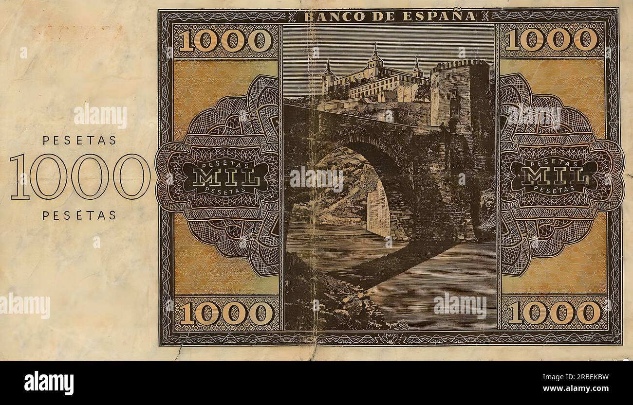 Pesetas 1000 -Fotos und -Bildmaterial in hoher Auflösung – Alamy