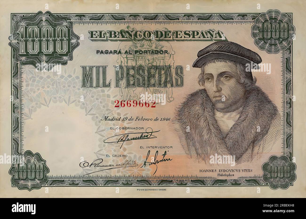 Pesetas 1000 -Fotos und -Bildmaterial in hoher Auflösung – Alamy