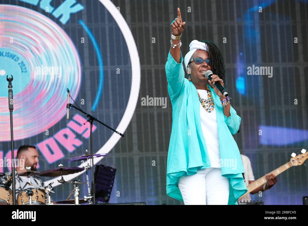 Die in Großbritannien geborene Janet Kay Bogle, professionell als Janet ...