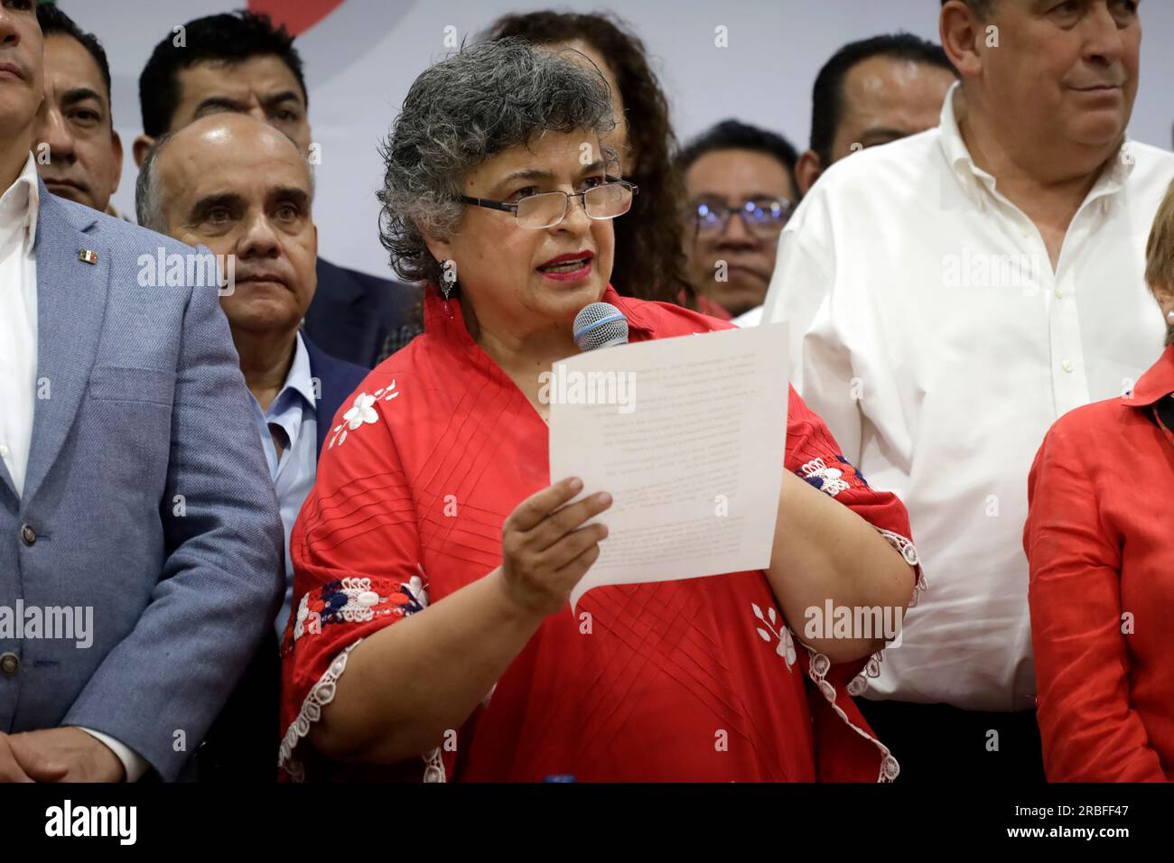 Nicht exklusiv: 8. Juli 2023, Mexiko-Stadt, Mexiko: Senatorin Beatriz ... Nicht exklusiv: 8. Juli 2023, Mexiko-Stadt, Mexiko: Senatorin Beatriz ...