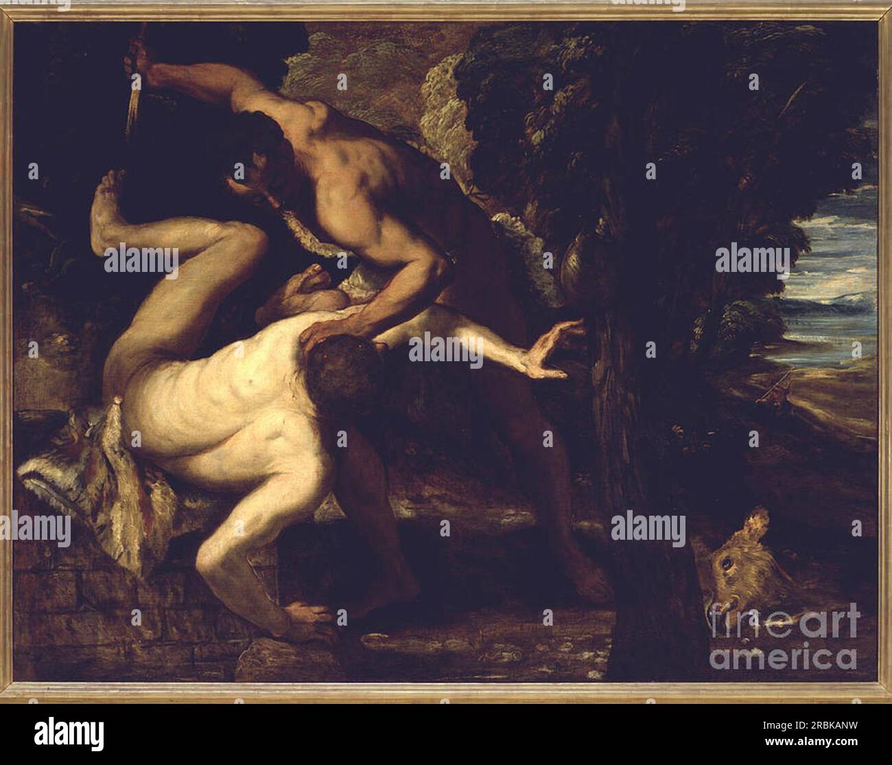 Cain and abel painting -Fotos und -Bildmaterial in hoher Auflösung – Alamy