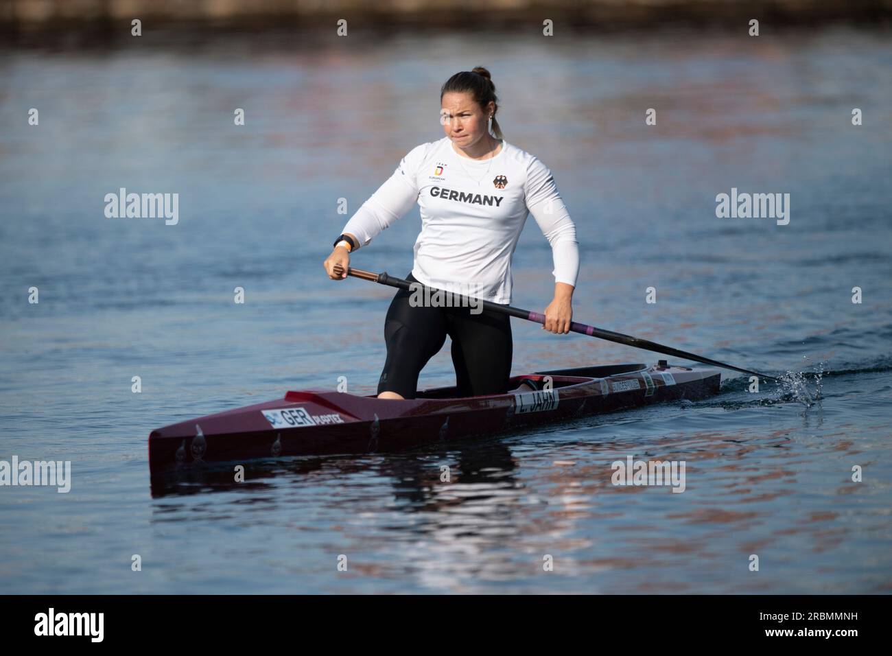 Lisa JAHN (KC Berlin), Gewinnerin, Goldmedaille, Action, Frauenkanu C1 ...
