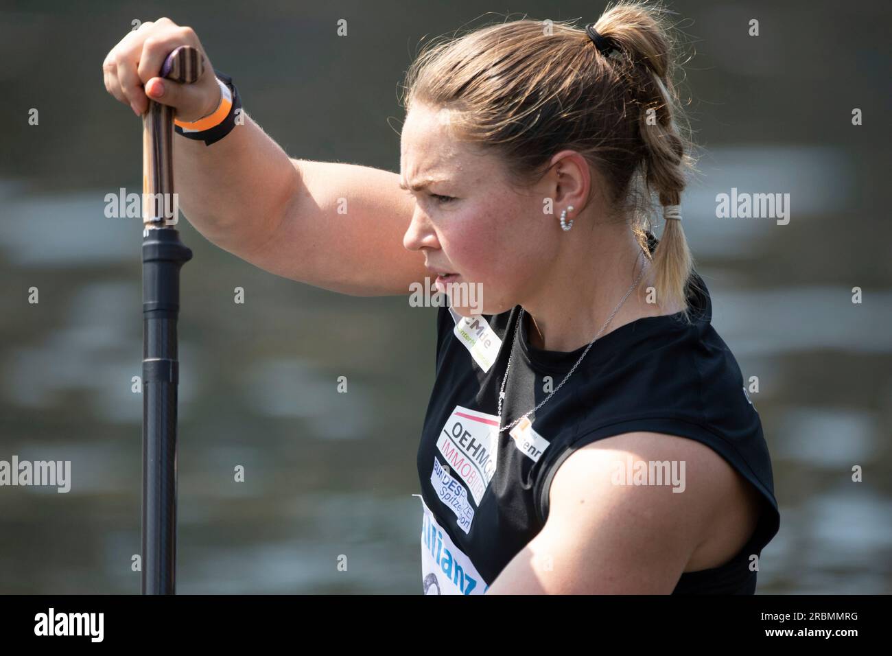 Lisa JAHN (KC Berlin), Gewinnerin, Goldmedaille, Action, Frauenkanu C1 ...