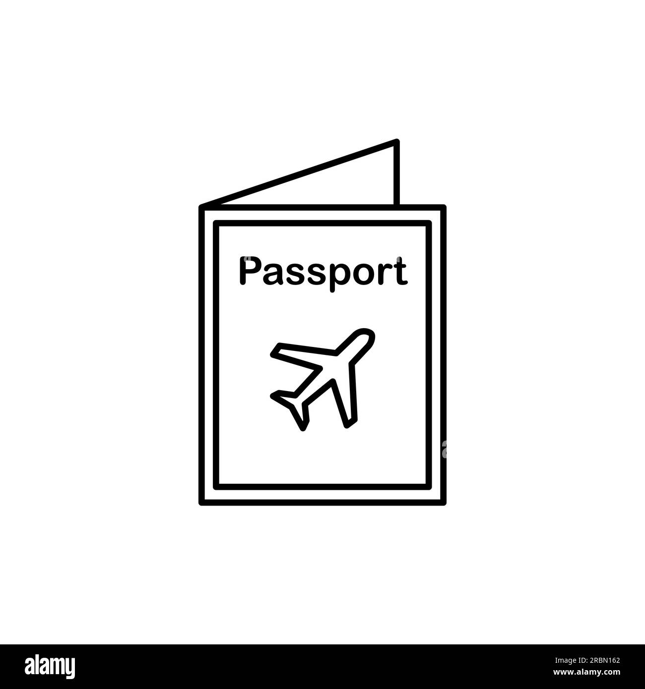 Customs icon Schwarzweiß-Stockfotos und -bilder - Alamy