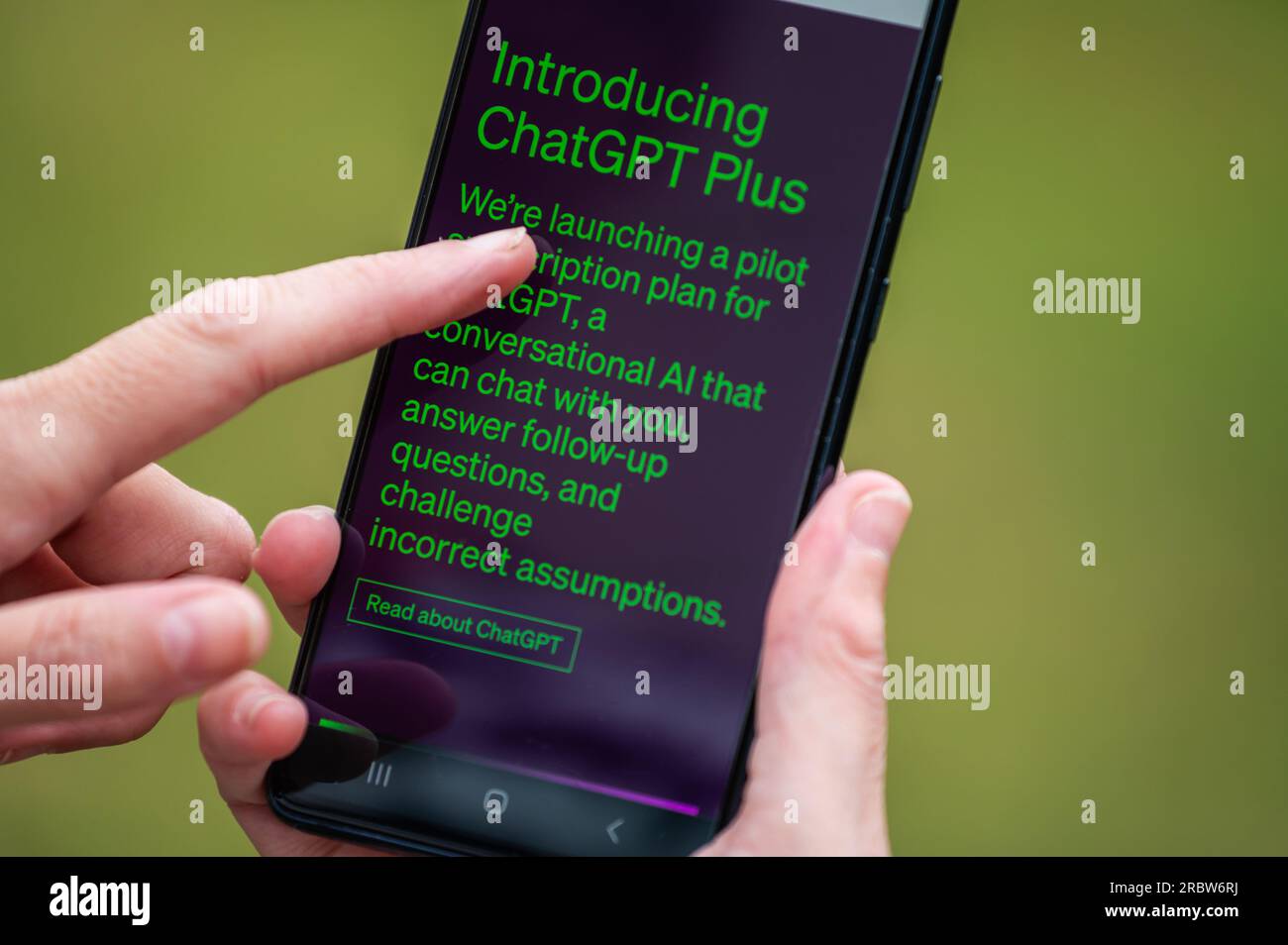 Chatgpt plus -Fotos und -Bildmaterial in hoher Auflösung – Alamy