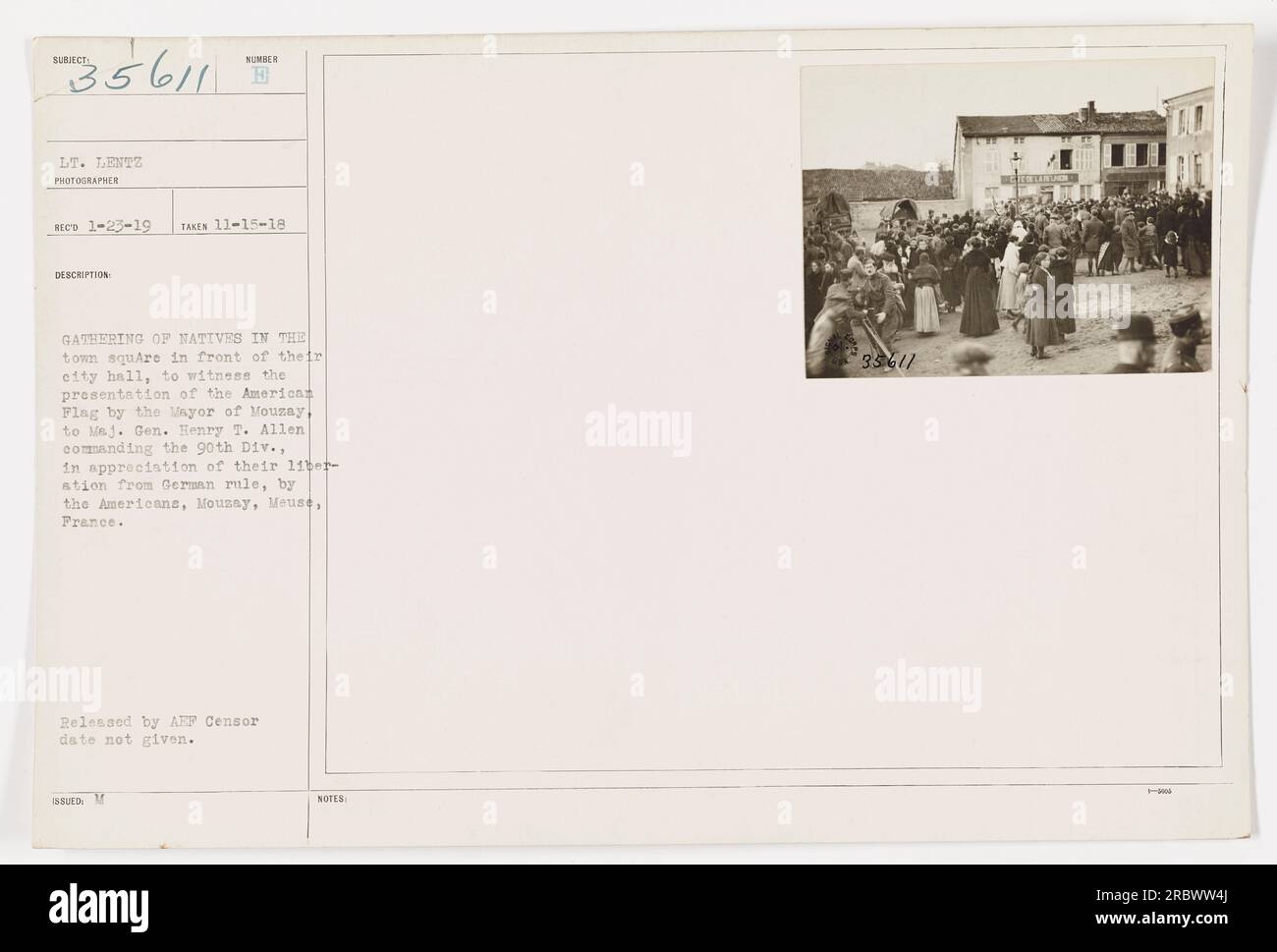 Maj gen henry t allen -Fotos und -Bildmaterial in hoher Auflösung – Alamy