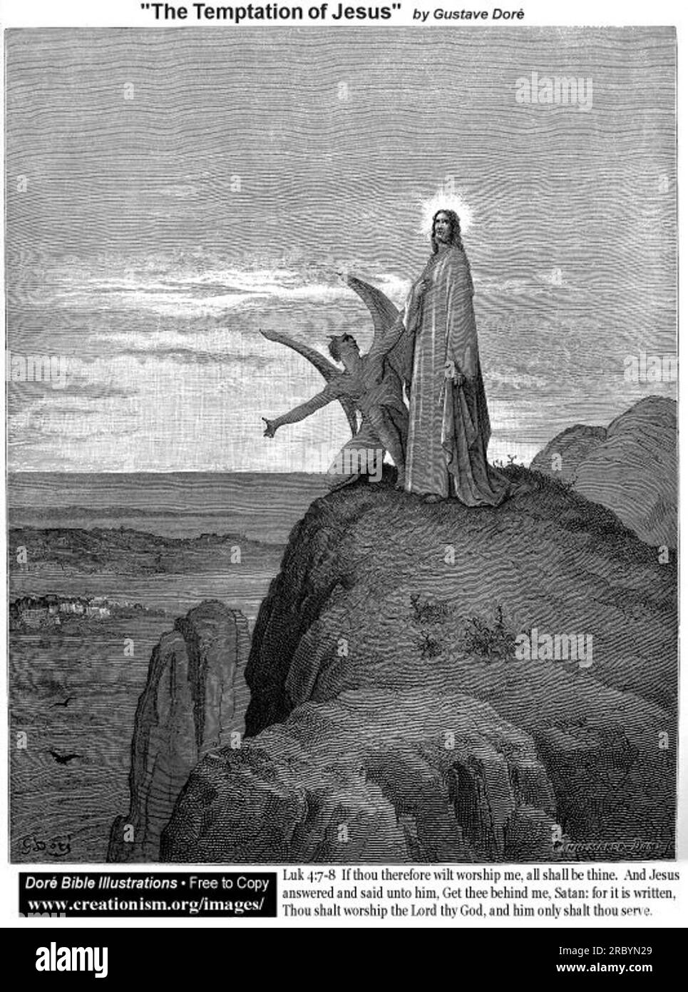 Die versuchung jesu -Fotos und -Bildmaterial in hoher Auflösung – Alamy