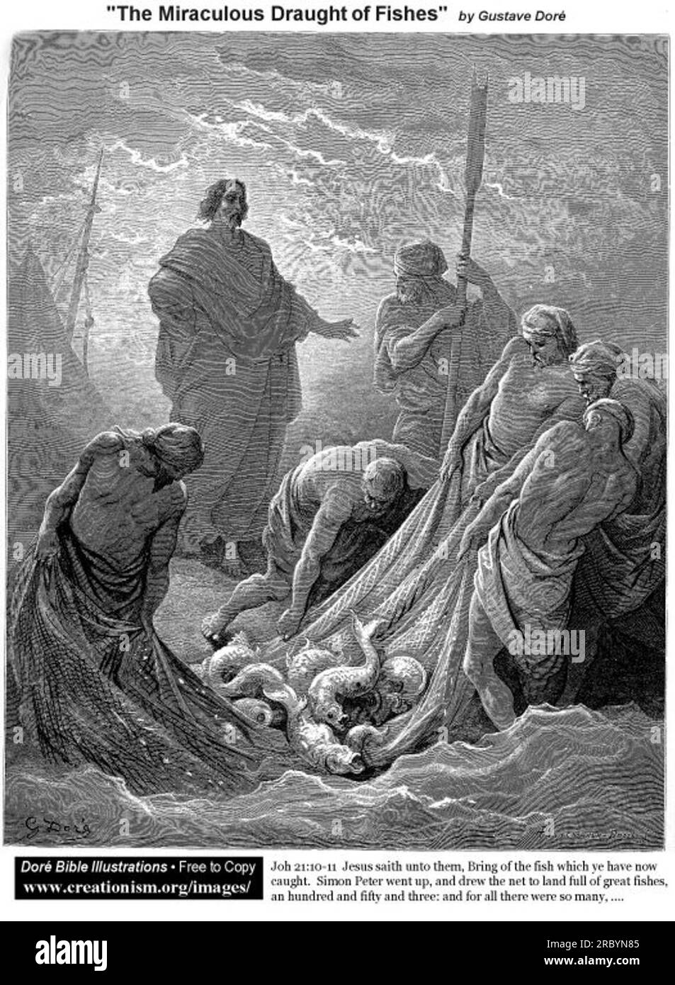 The miraculous draught of fishes -Fotos und -Bildmaterial in hoher ...