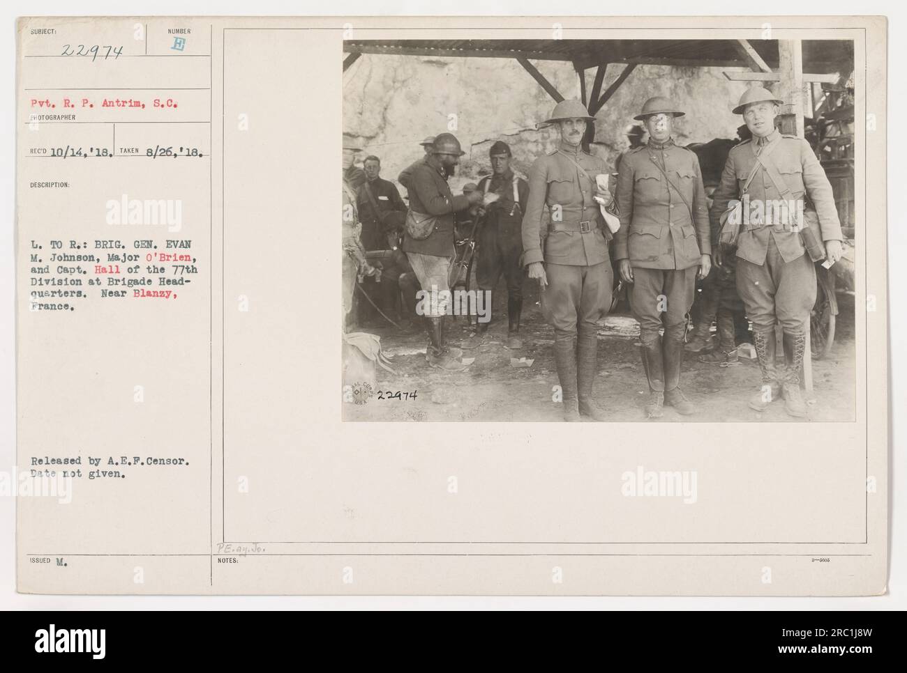 Offiziere der 77 division -Fotos und -Bildmaterial in hoher Auflösung ...