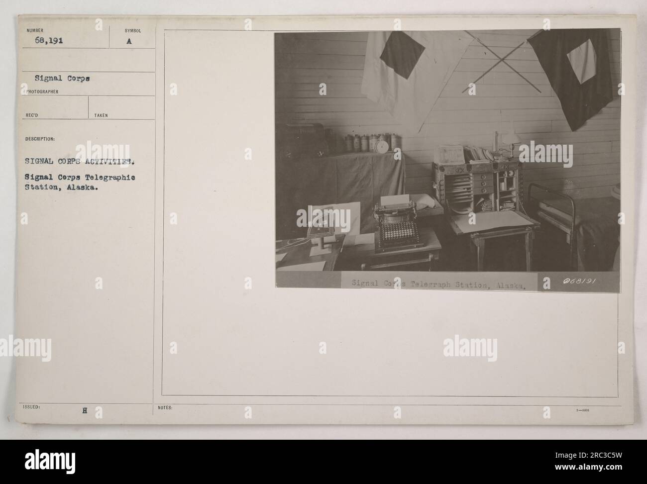 Telegraphenstation des signalkorps -Fotos und -Bildmaterial in hoher ...