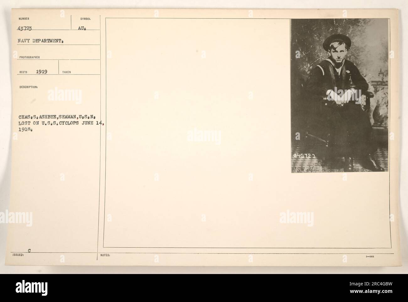 Katastrophe der uss cyclops -Fotos und -Bildmaterial in hoher Auflösung ...