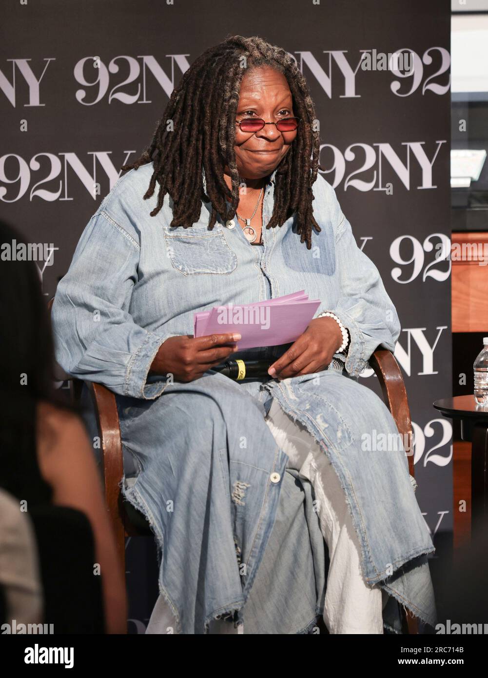 Christian Cooper in conversation with Whoopi Goldberg discussing his ...