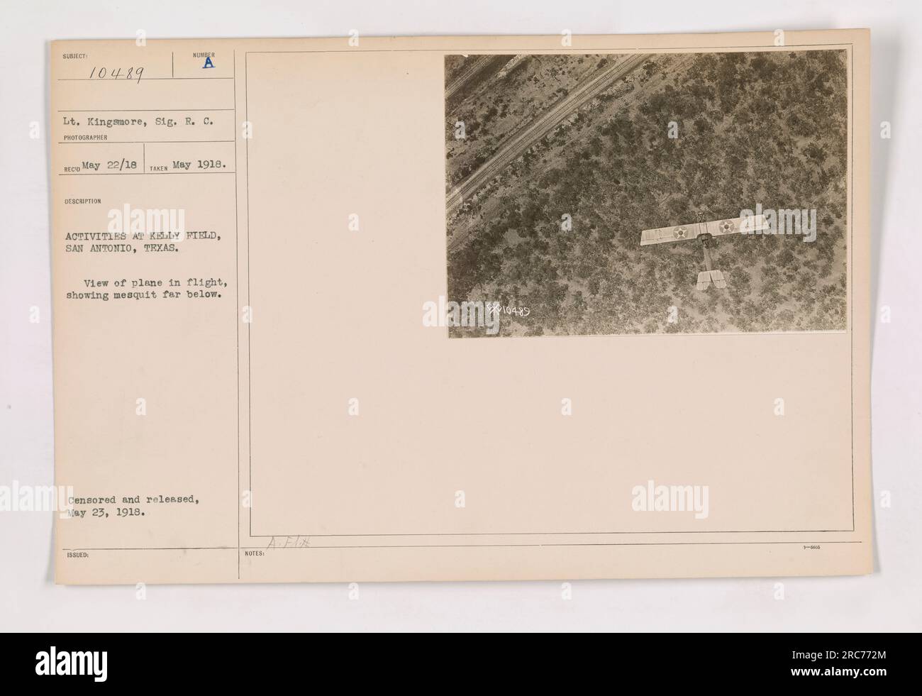 Kelly field im jahr 1918 -Fotos und -Bildmaterial in hoher Auflösung ...