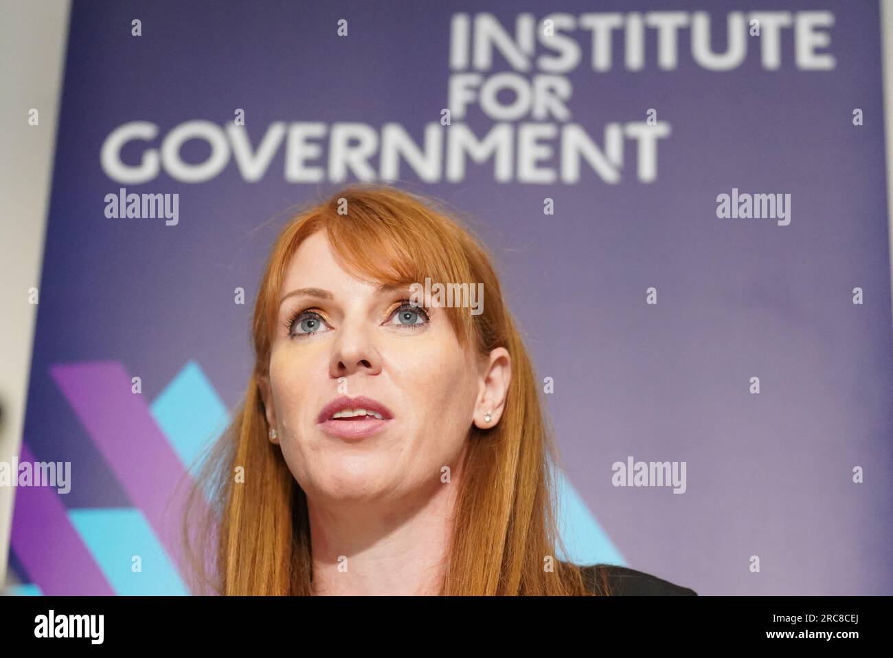 Die stellvertretende Vorsitzende der Labour-Partei Angela Rayner ...