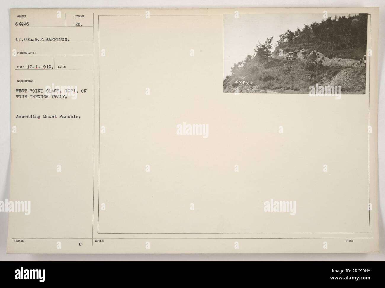 Oberstleutnant g r harrison -Fotos und -Bildmaterial in hoher Auflösung ...