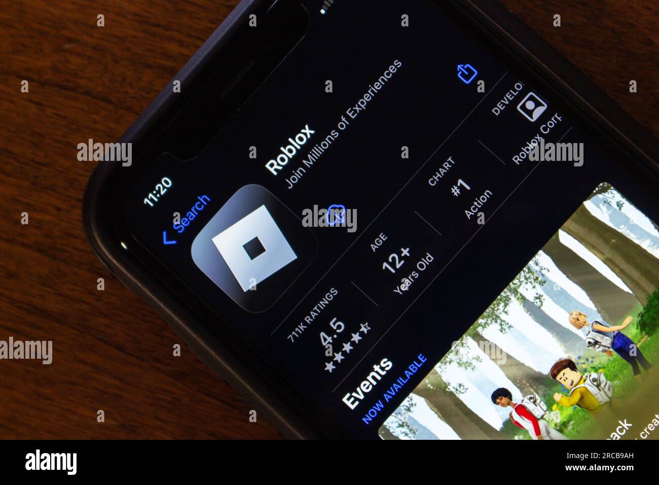 Roblox-App im App Store auf dem iPhone. Roblox ist eine Spieleplattform ...