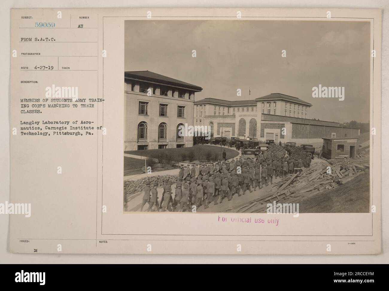 Im Langley Laboratory of Aeronautics am Carnegie Institute of ...